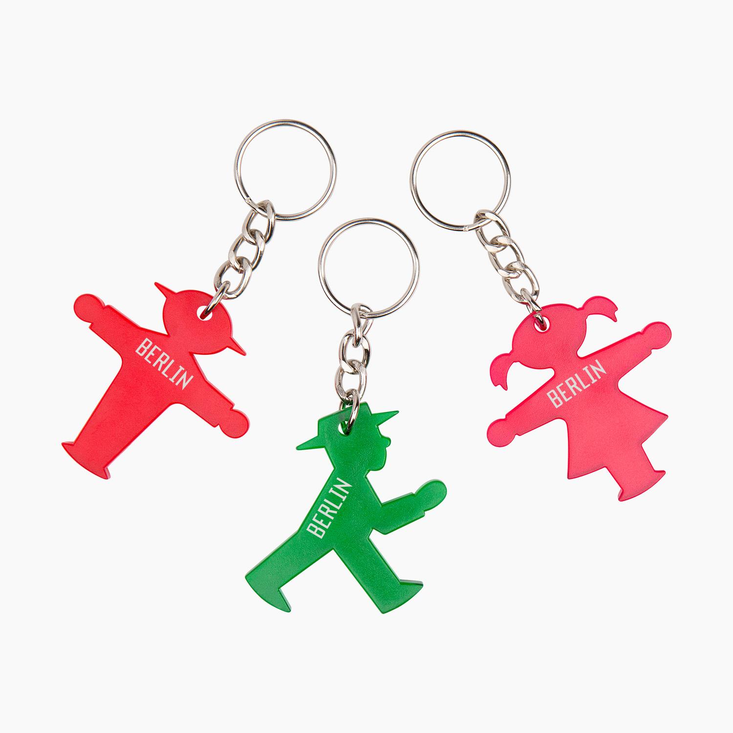 Ampelmann SCHLÜSSELFRAU BERLIN / Schlüsselanhänger Geschenk