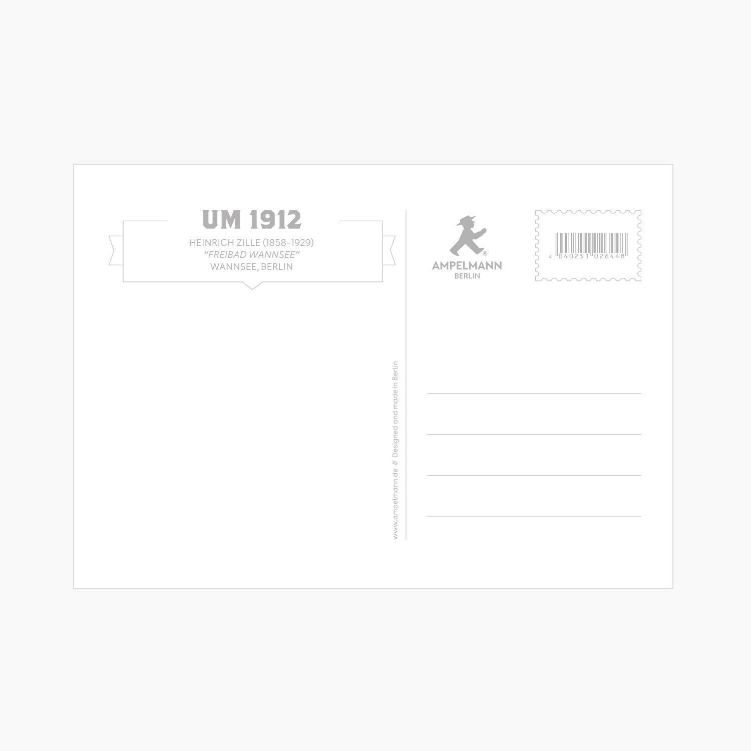 Ampelmann POSTMANN PK 141 / Postcard from Berlin