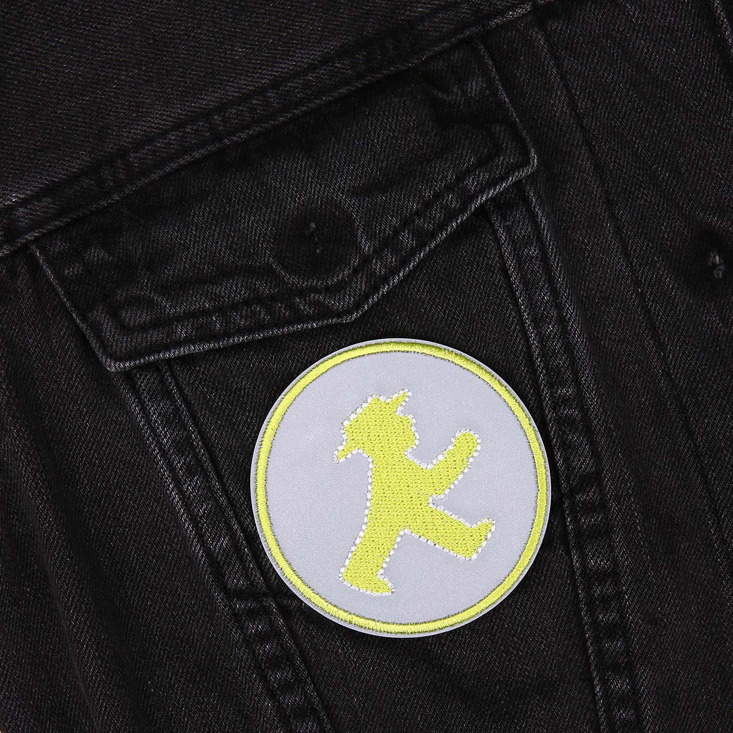 Ampelmann PATCHOPBOY grün/ Patch reflektierend aus Berlin